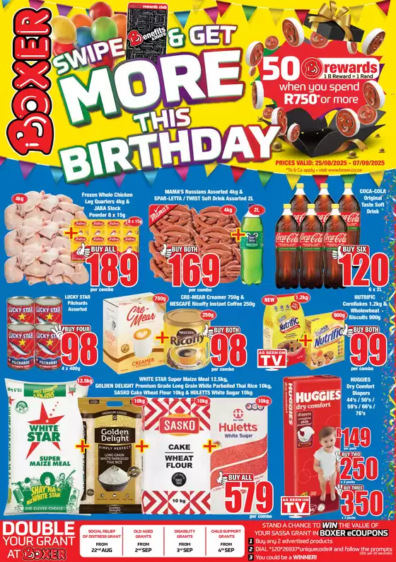 Boxer | Specials & Catalogues - August | Tiendeo