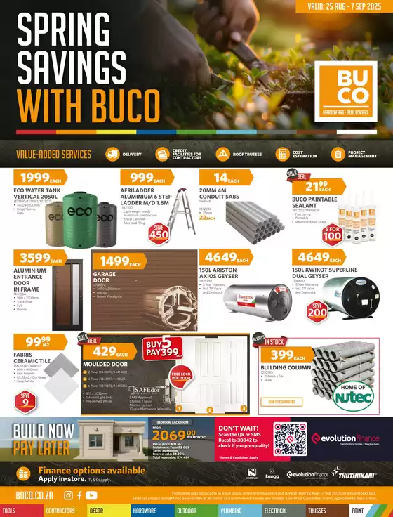 BUCO Pinetown - C/O Henwood & Shepstone Road | Trading Hours & Specials ...