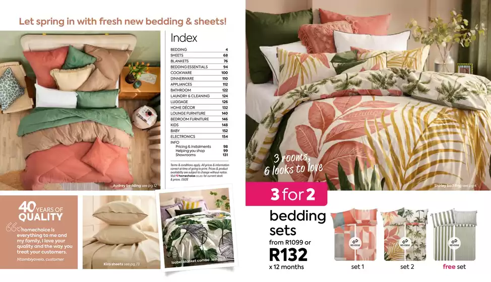 HomeChoice | Catalogues & Specials - September | Tiendeo