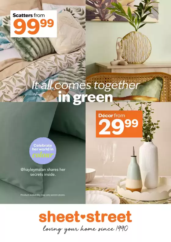 Sheet Street | Catalogues & Specials - September | Tiendeo
