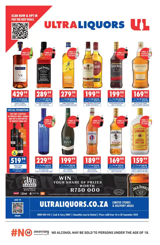 Ultra Liquors Specials & Catalogues - September | Tiendeo