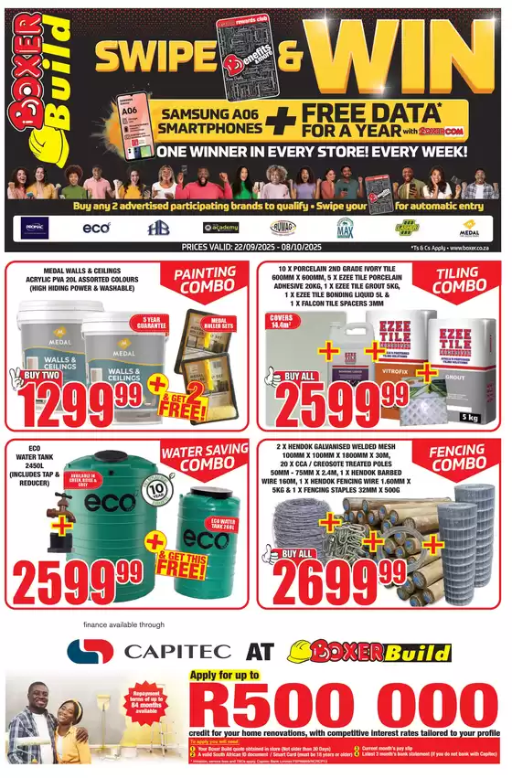 Boxer Build | Specials & Catalogues - October | Tiendeo