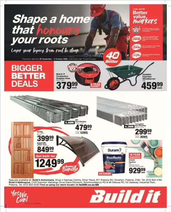 Build It | Specials & Catalogues - September | Tiendeo