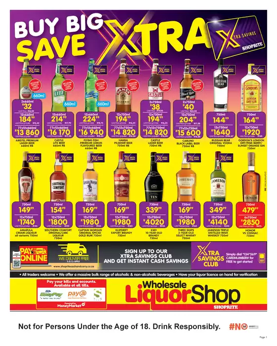Shoprite Liquor Potchefstroom | October Specials & Catalogues | Tiendeo