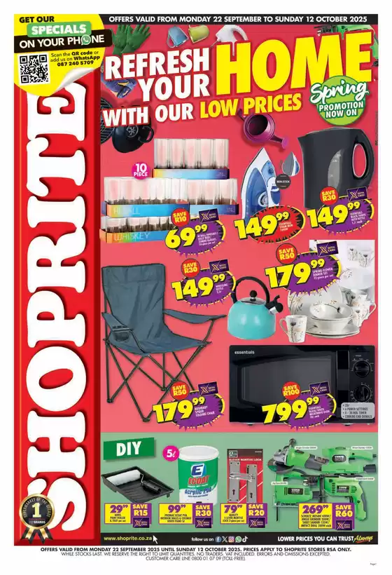 Shoprite in Durban | October Specials & Catalogues | Tiendeo
