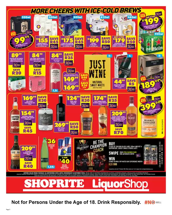 Shoprite Liquor Polokwane | October Specials & Catalogues | Tiendeo