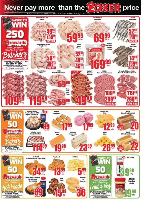 Boxer in Rustenburg | October Specials & Catalogues | Tiendeo