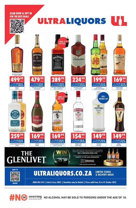 Ultra Liquors Durban - 160 Umbilo Road | Trading Hours & Specials | Tiendeo