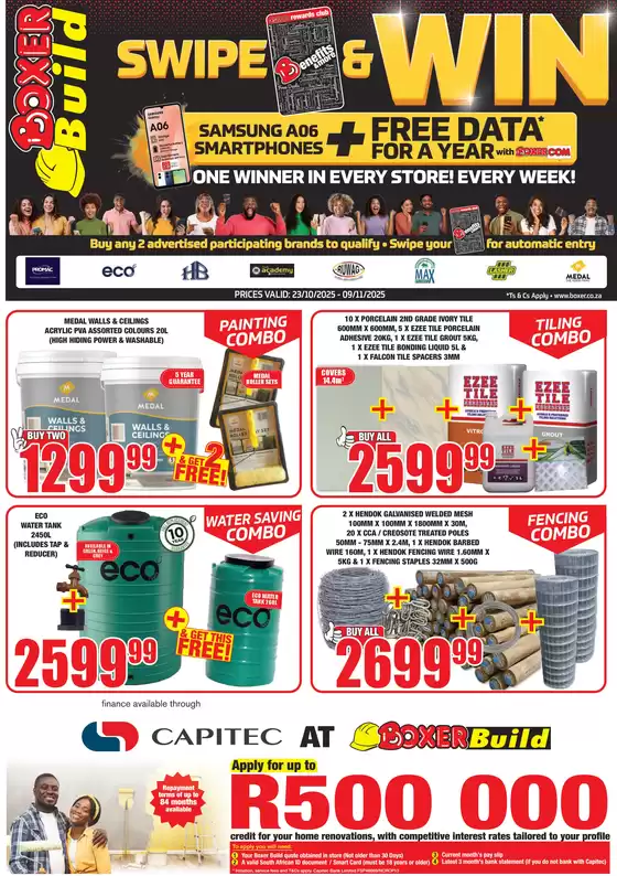 Boxer Build | Specials & Catalogues - October | Tiendeo