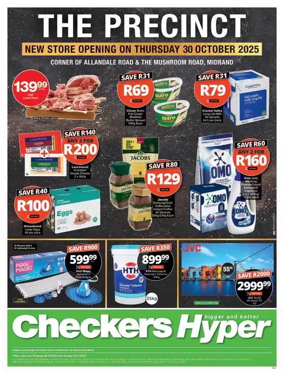 Checkers Hyper Johannesburg - Eastgate Shopping Centre 43 Bradford Road ...