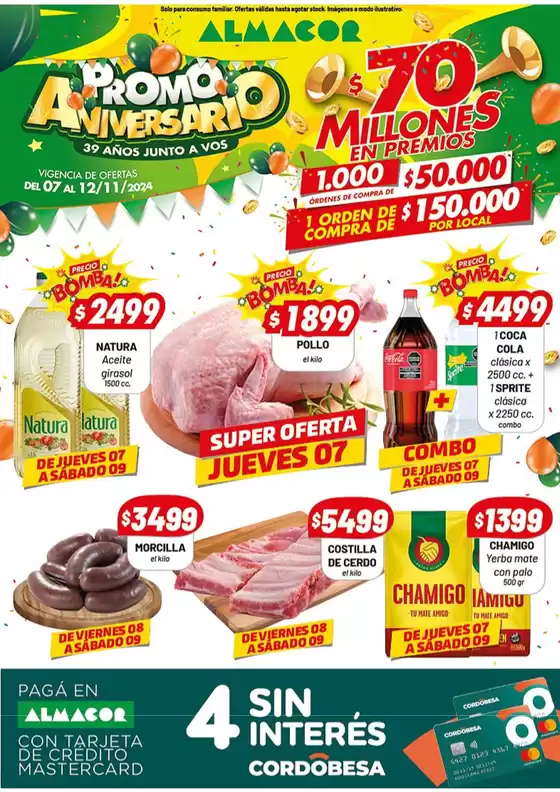 Almacor | Catálogos y Ofertas noviembre 2024 | Tiendeo