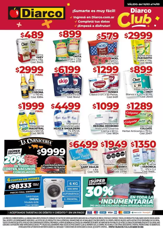 Diarco | Catálogos y Ofertas marzo 2025 | Tiendeo