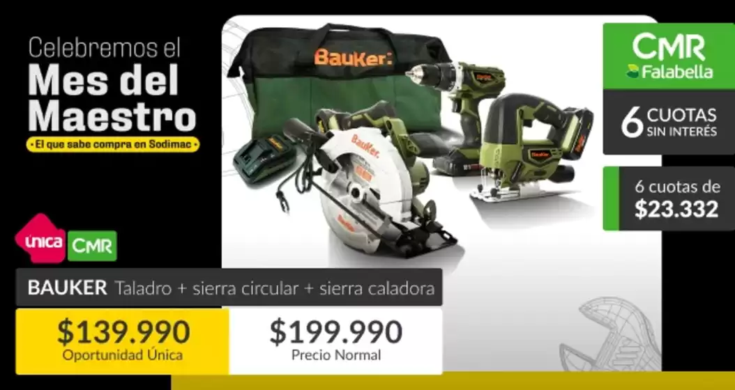Ofertas HomeCenter Sodimac Chile >> Catálogo marzo 2025