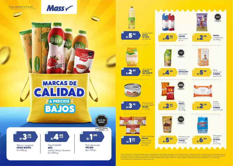 Mass en Lima | Catálogos y Ofertas Abril | Tiendeo
