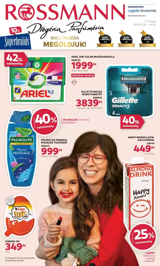 Rossmann Üzletek | Nyitvatartás, Telefonszámok & Címek | Tiendeo