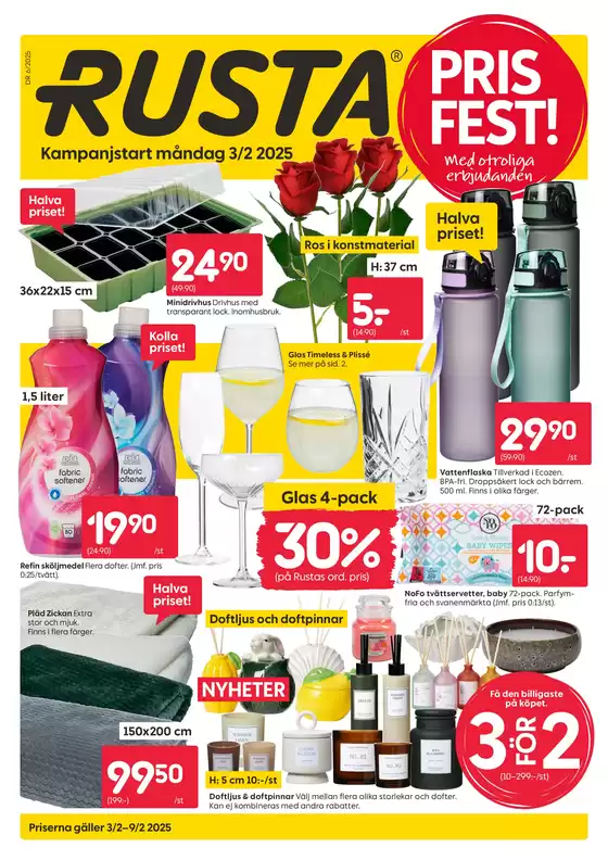 Rusta i Borås | Erbjudanden & Reklamblad februari | Tiendeo