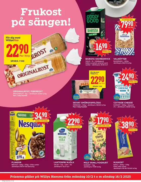 Willys i Kristianstad | Erbjudanden & Reklamblad februari | Tiendeo