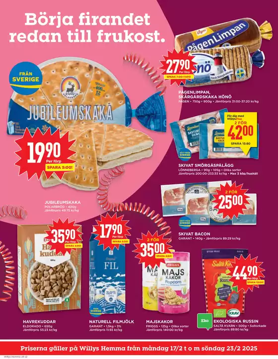 Willys i Lund (Skåne) | Erbjudanden & Reklamblad februari | Tiendeo