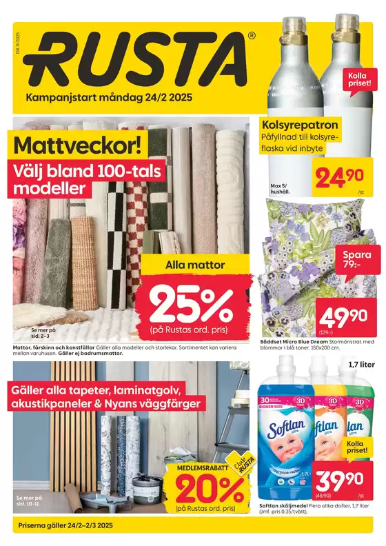 Rusta i Eskilstuna | Erbjudanden & Reklamblad mars | Tiendeo