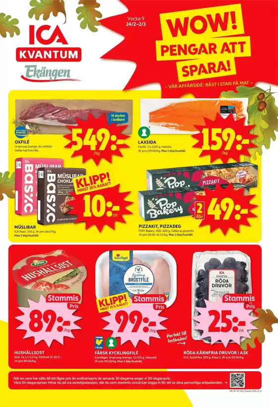 ICA Supermarket i Eskilstuna | Erbjudanden & Reklamblad februari | Tiendeo