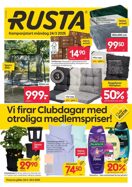 Rusta i Skellefteå | Erbjudanden & Reklamblad mars | Tiendeo