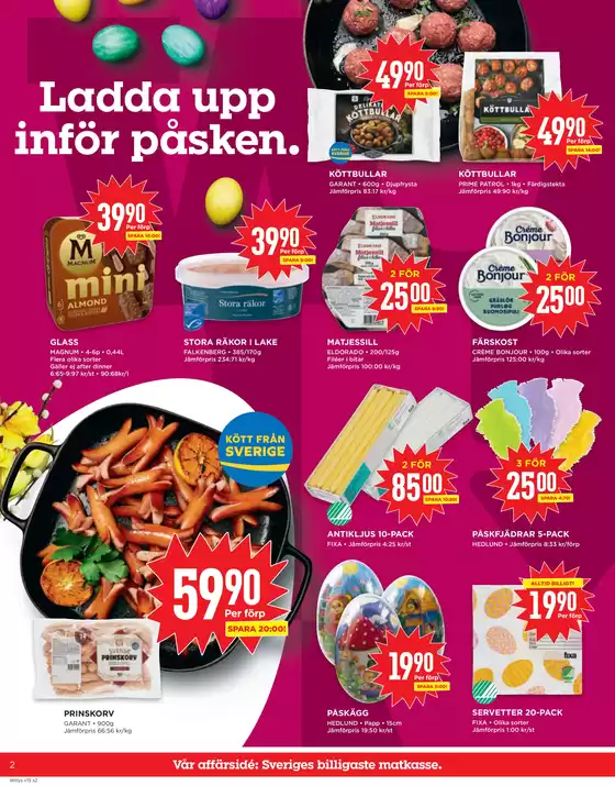 Willys i Kungälv | Erbjudanden & Reklamblad april | Tiendeo
