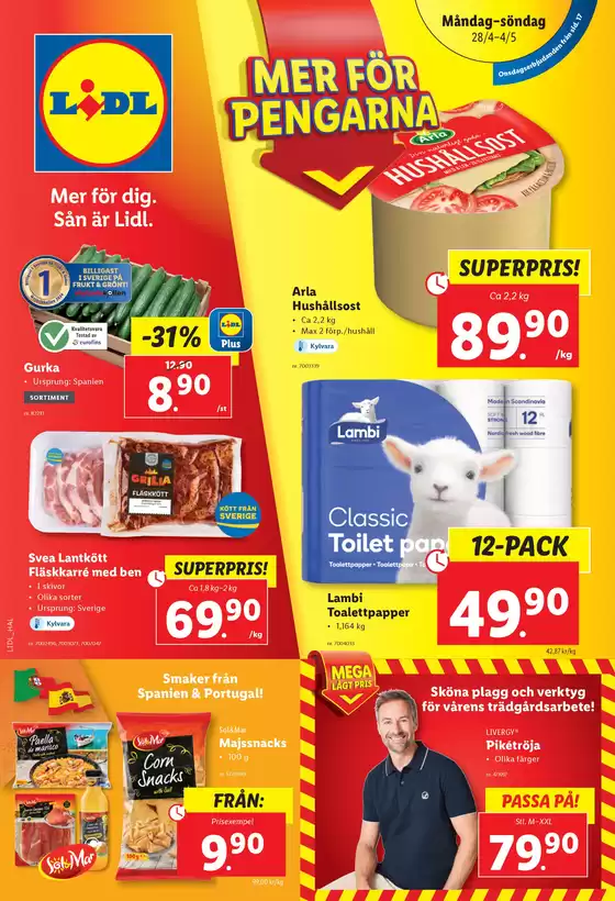 Lidl | Erbjudanden & Reklamblad april | Tiendeo
