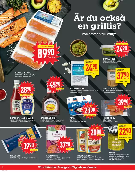 Willys i Kumla | Erbjudanden & Reklamblad april | Tiendeo