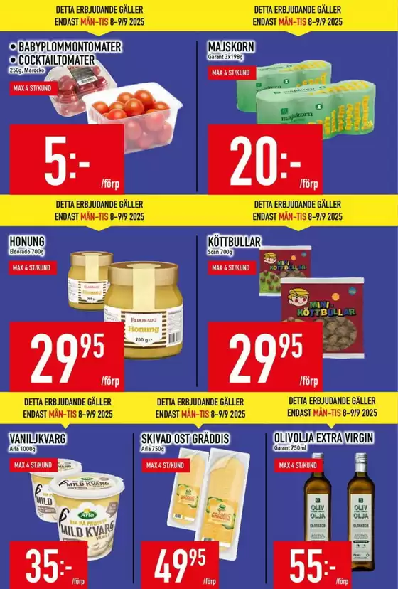 Matdax i Stockholm | Erbjudanden & Reklamblad september | Tiendeo