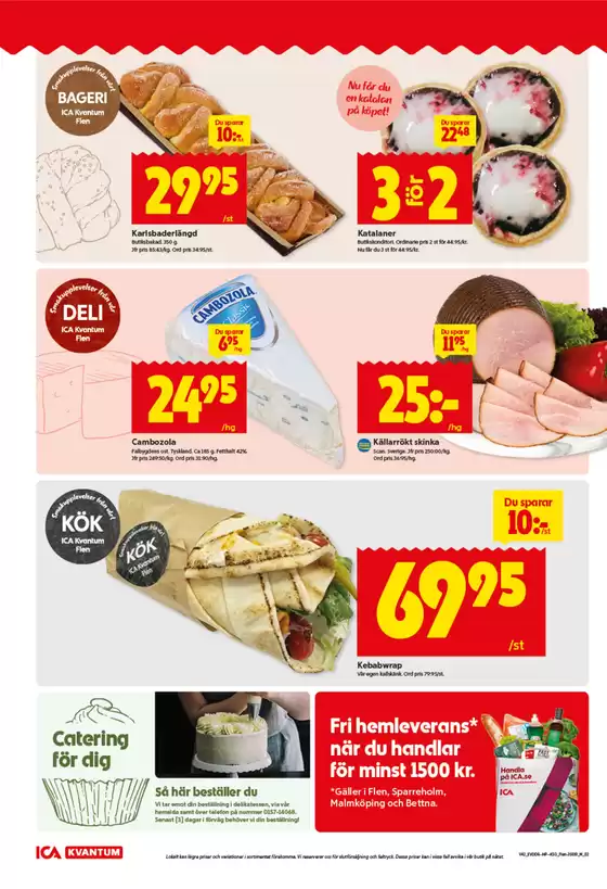 ICA Kvantum i Flen | Erbjudanden & Reklamblad oktober | Tiendeo