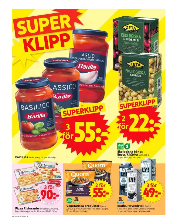 ICA Supermarket i Sveg | Erbjudanden & Reklamblad oktober | Tiendeo